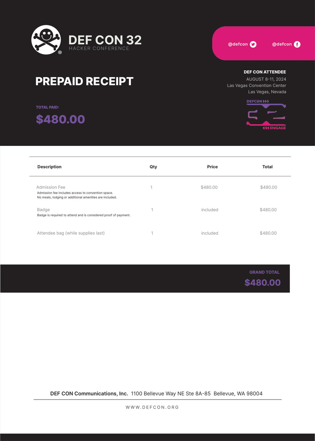 DEF CON merchandise shop – DEF CON Merchandise